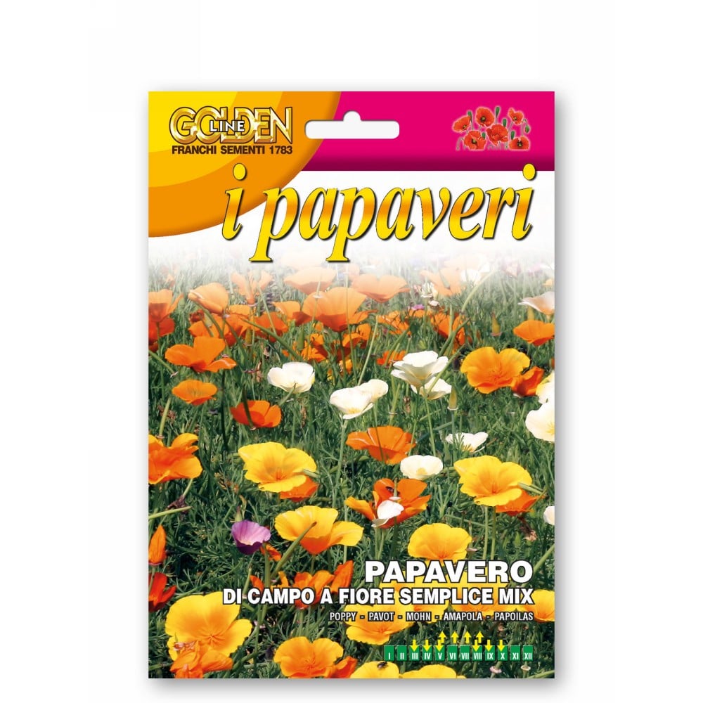 Papav.campo f.sempl.mix FRANCHI SEMENTI 02387772 | AgricolaShop